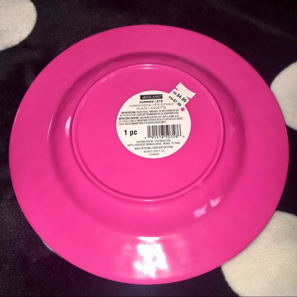 Ashland | Dining | Pink Melamine Plates Set Of 4 | Poshmark